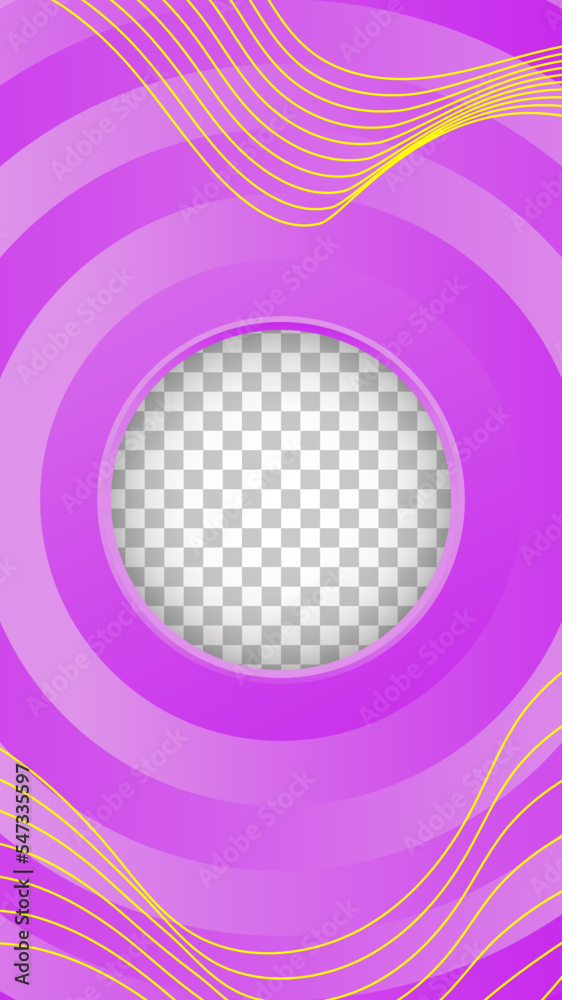 Abstract pink and purple gradient with wave, frame, and liquid background. Premium vector ...