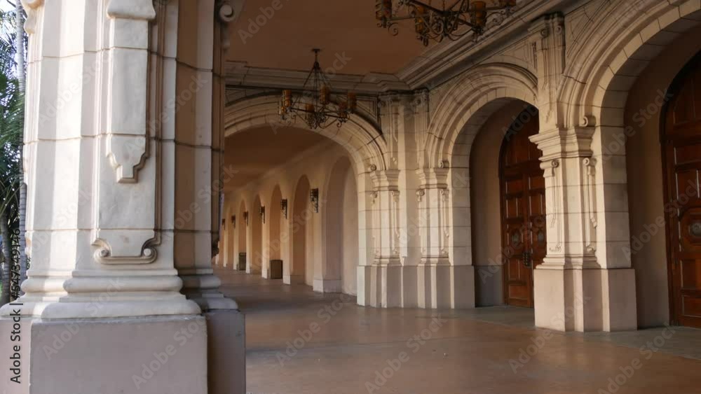 Spanish colonial revival architecture, Balboa Park, San Diego ...