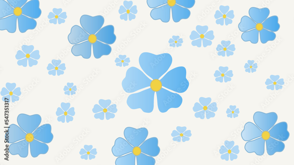 flowers blue cornflowers in the white background as a wallpaper Stock ...