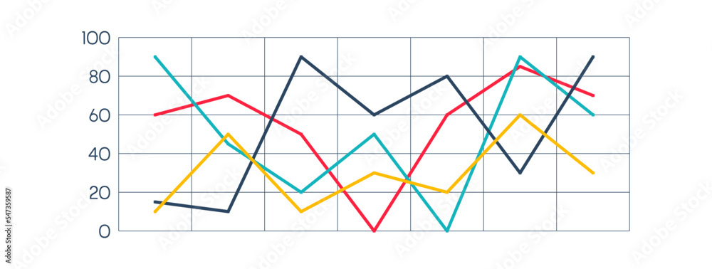 Infographic elements. Diagram progress bar. Flat vector process ...
