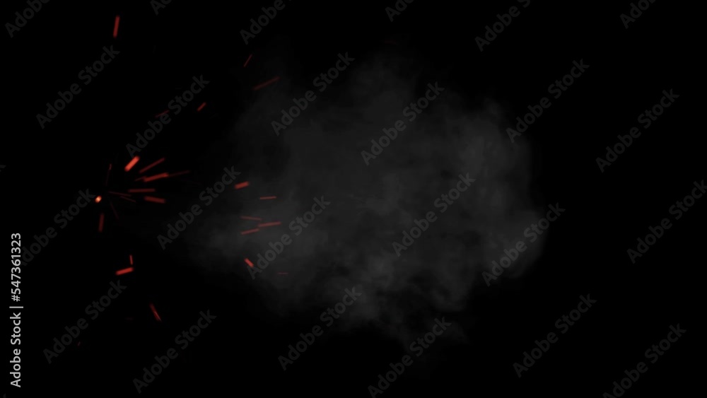 Vídeo do Stock: Muzzle flashes straight fire montage in slow-motion ...