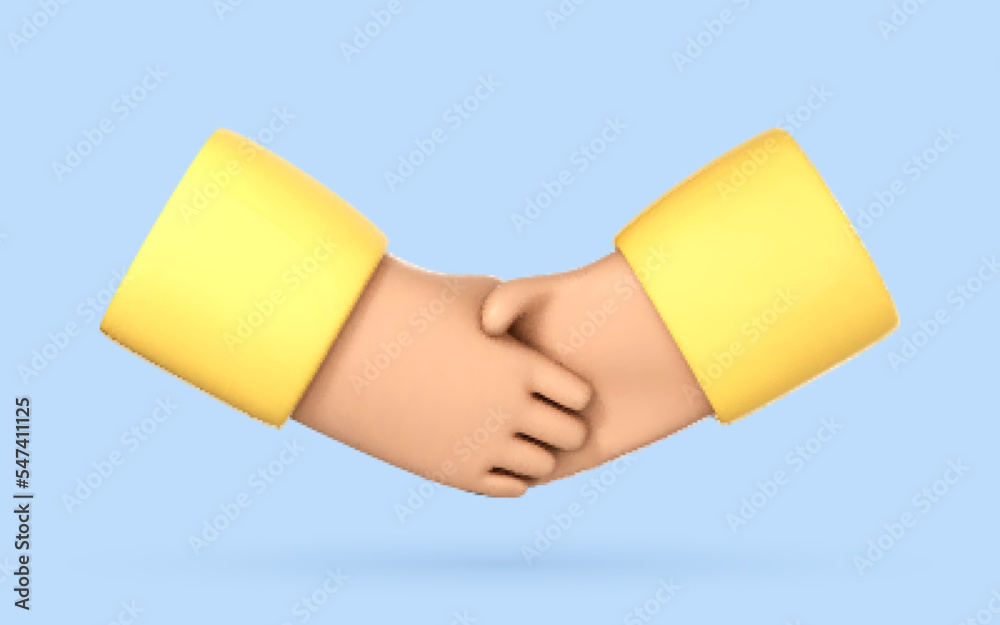 Handshake Icon 3d