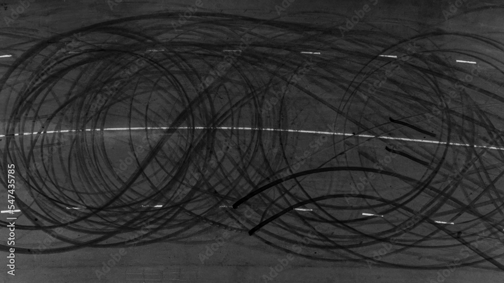 Drift Tire Marks