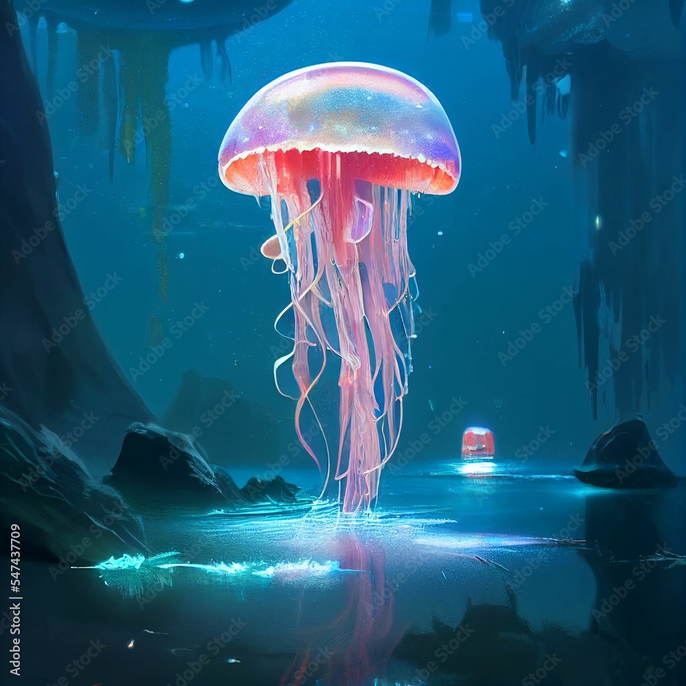 Colorful Jellyfish