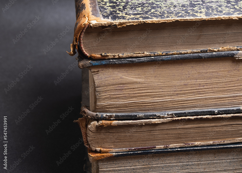 old books, collection of ancient manuscripts, Stock Photo | Adobe Stock