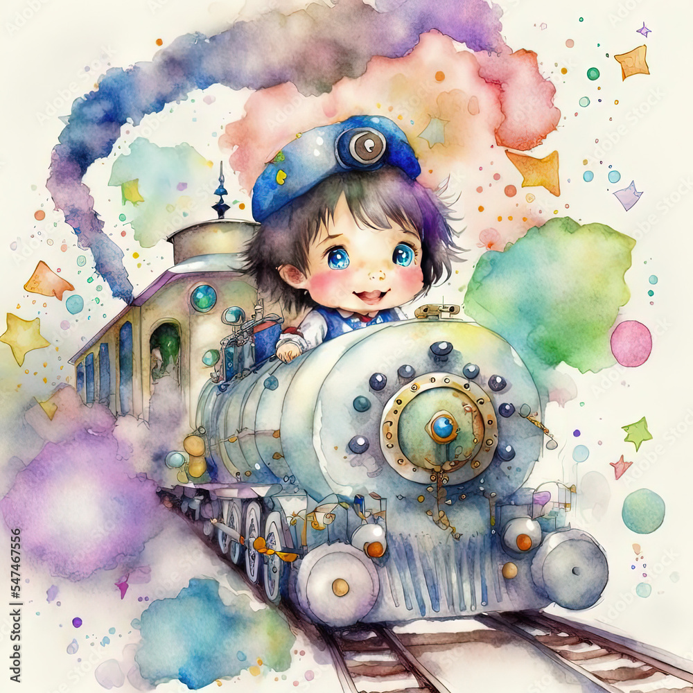 Train Smoke Animated