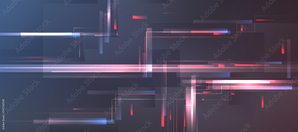 cyber background and link network, light background , digital ...