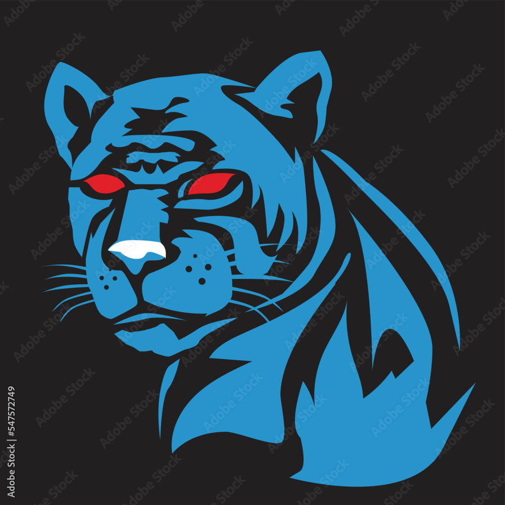 Panther illustration. panther logo ,art, icon , symbol, panther line ...