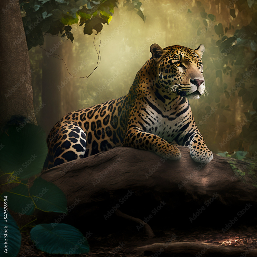 jaguar, leopard, Panthera pardus, forest, panthera, panther, wildlife ...