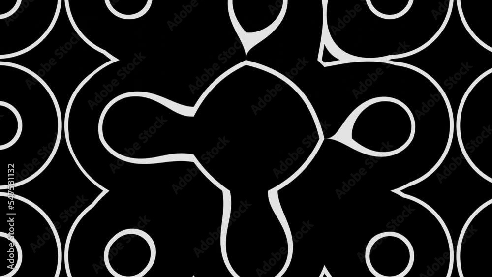 Pulsating abstract animated patterns of colored rays and lines in black ... Pulsating abstract animated patterns of colored rays and lines in black ...
