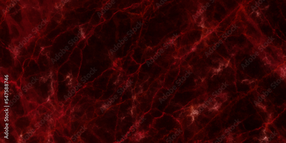 Red and black marble texture panorama background pattern with high ...