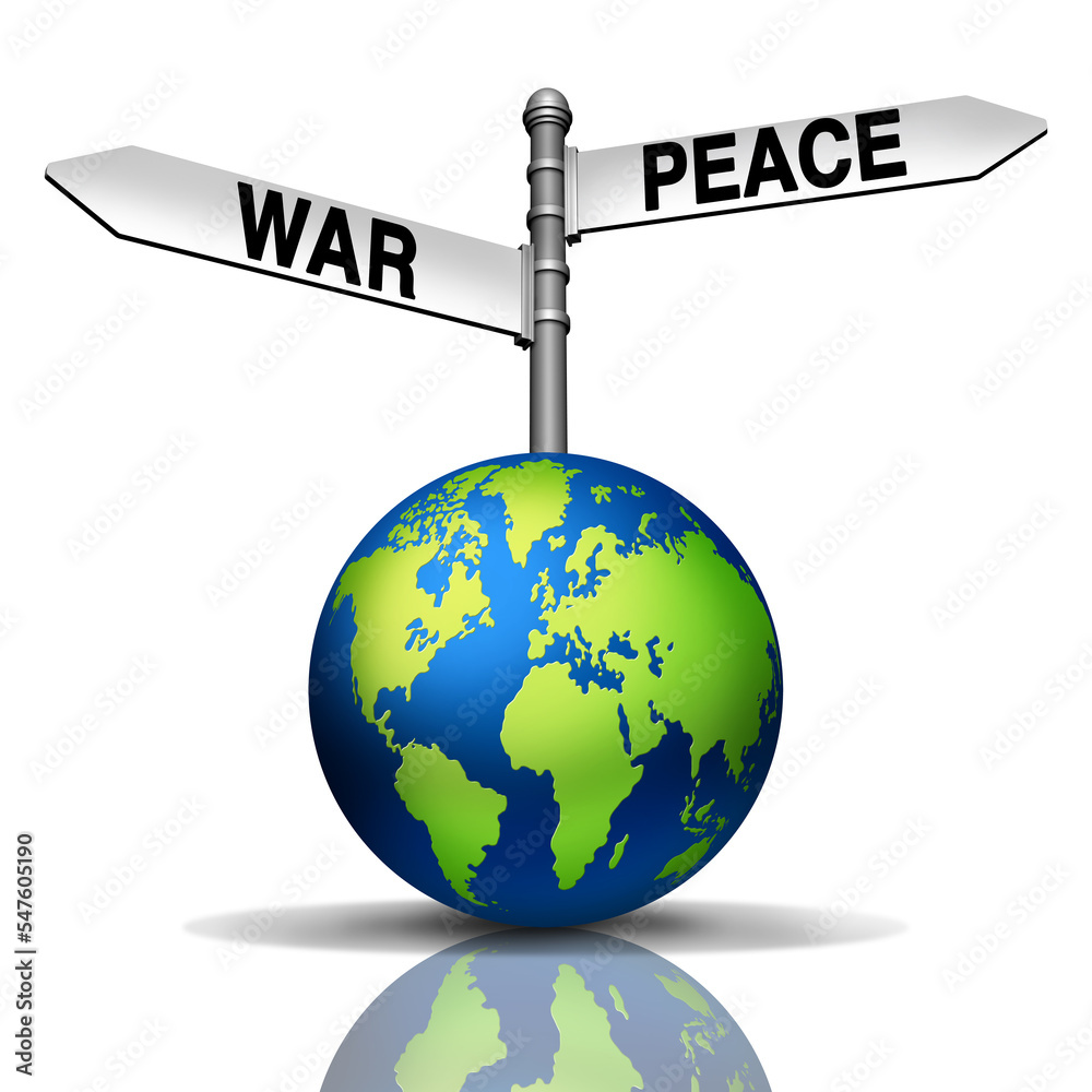 Global War Or Peace as conflict versus diplomacy with the world and ...