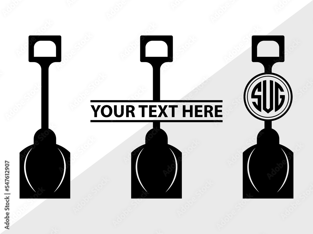 Shovel Silhouette, Shovel SVG Cut Files, Farm Svg, Miner Pick Svg ...