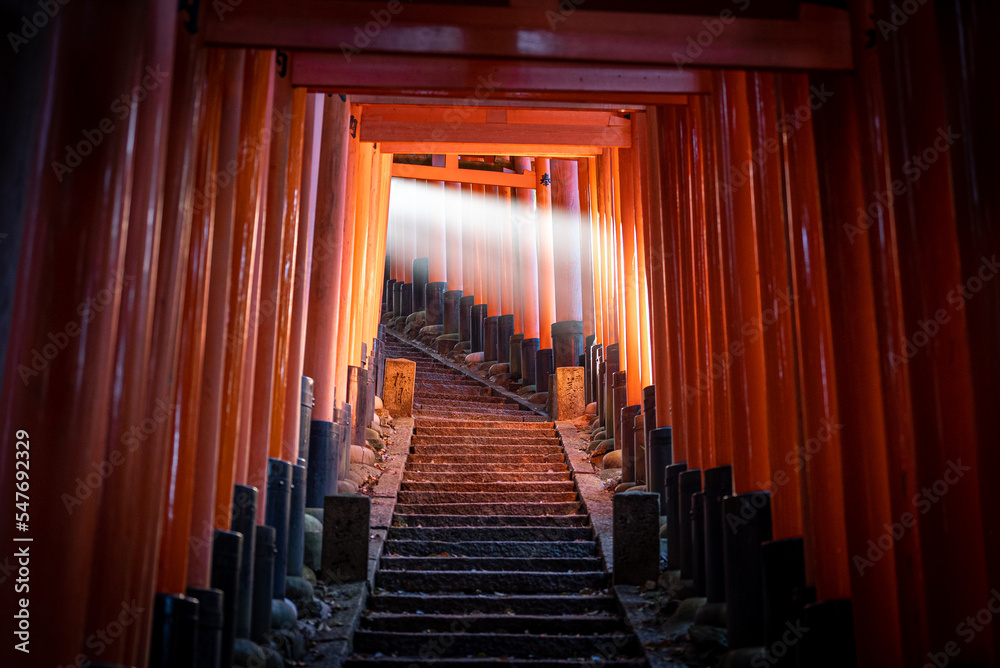 Fushimi Inari Shrine Stock Photo | Adobe Stock