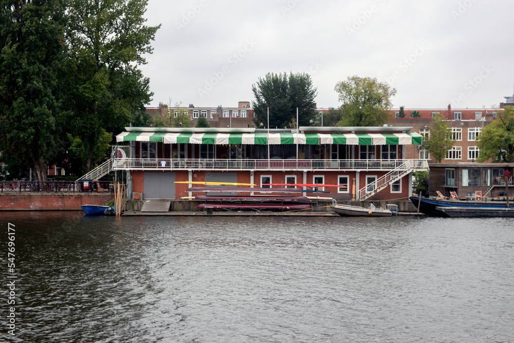 ASR Nereus Building At The Amstel River Amsterdam The Netherlands 27-9 ...