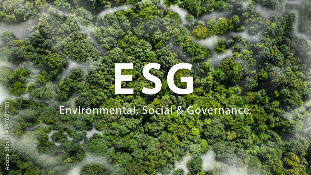 ESG Sustainable Environmental Conservation Concept for the environment ...