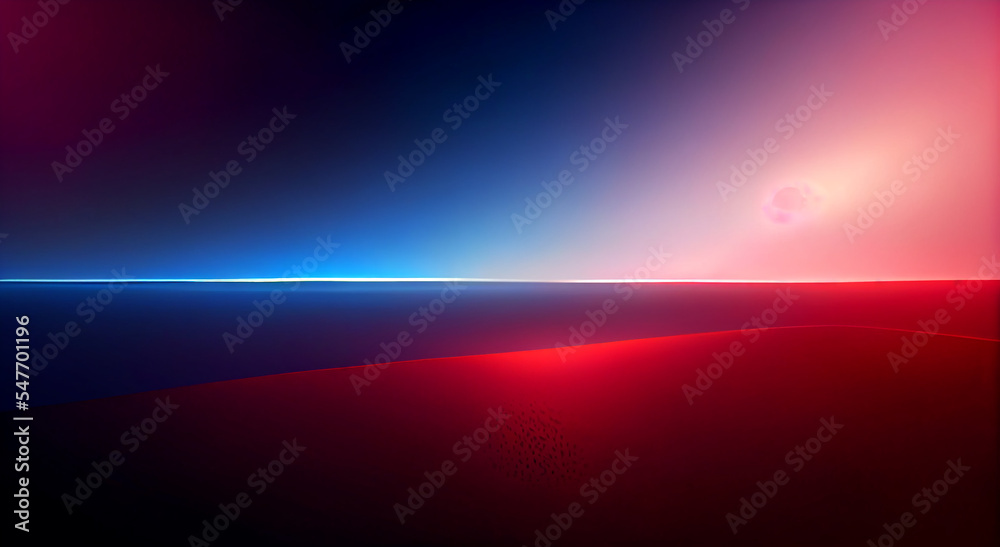 ภาพประกอบสต็อก Abstract red and blue gradient geometric diagonal layer ...