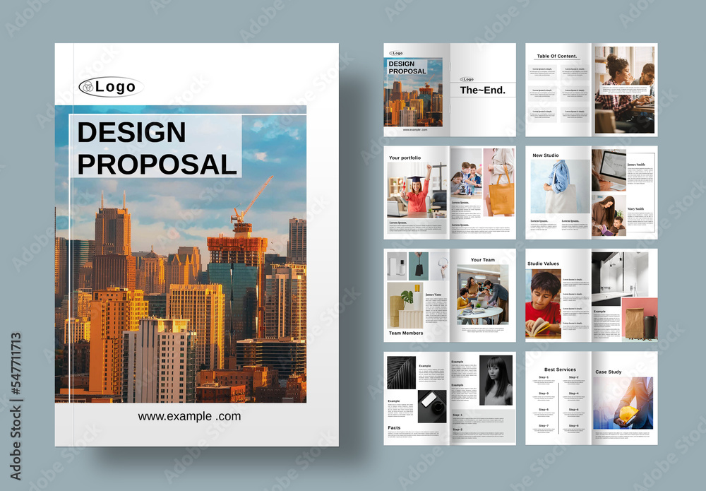 Design Proposal Stock Template | Adobe Stock