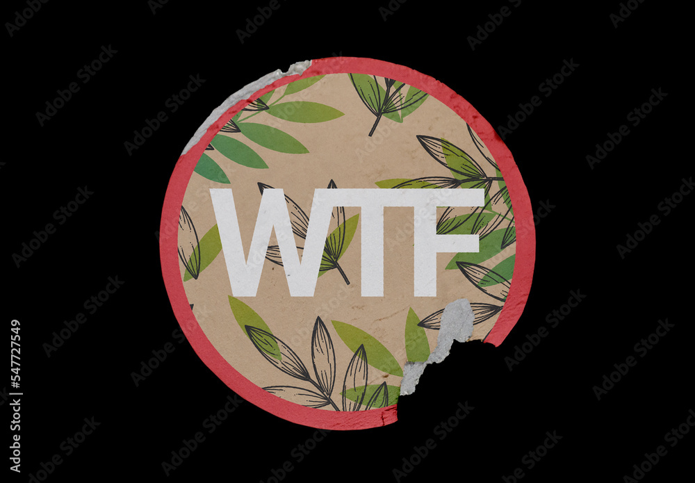 Round Sticker Paper Texture Mockup Template Stock Template | Adobe Stock