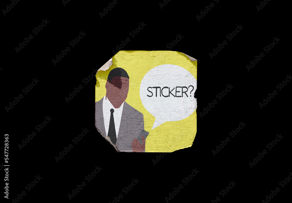 Square Sticker Paper Texture Mockup Template Stock Template | Adobe Stock