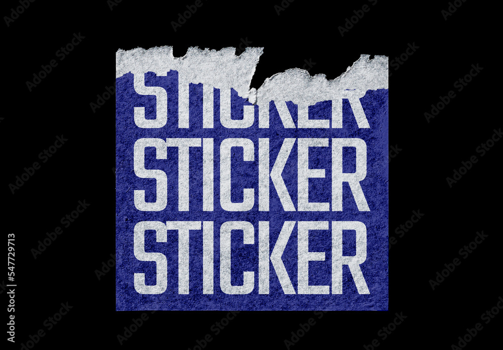 Square Sticker Paper Texture Mockup Template Stock Template | Adobe Stock