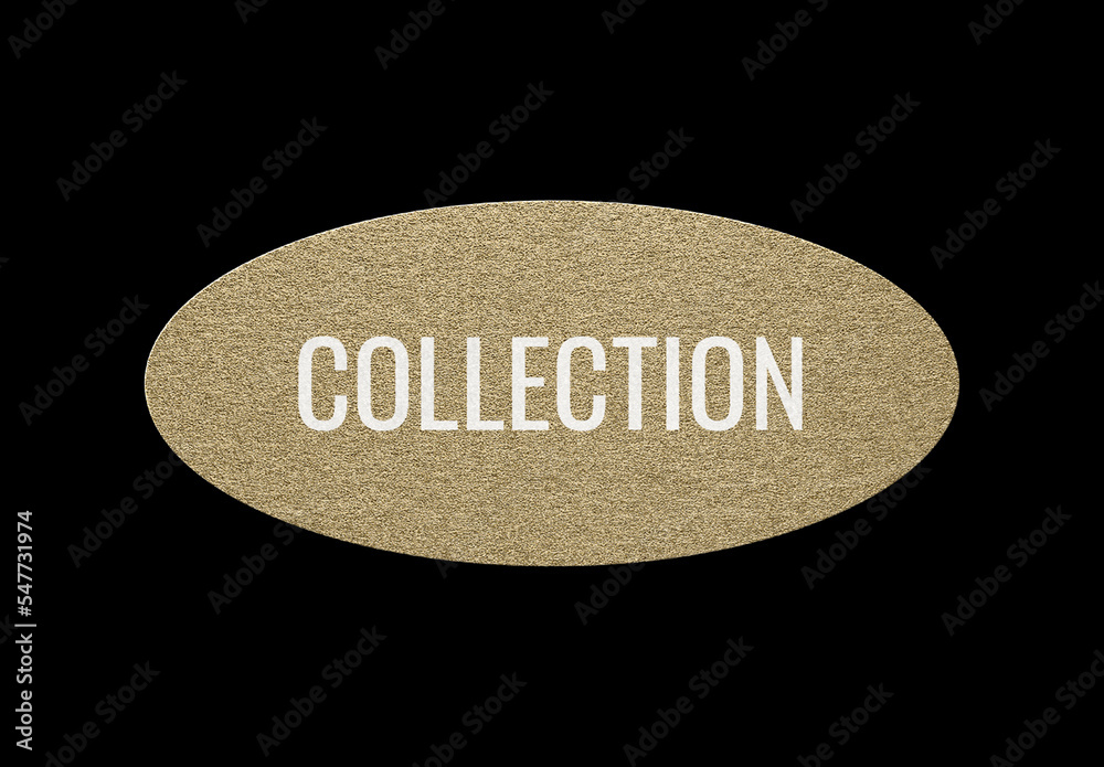 Gold Oval Sticker Paper Texture Mockup Template Stock Template | Adobe ...