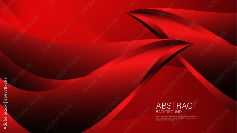 Red abstract background, wave vector, Minimal Texture, web background ...
