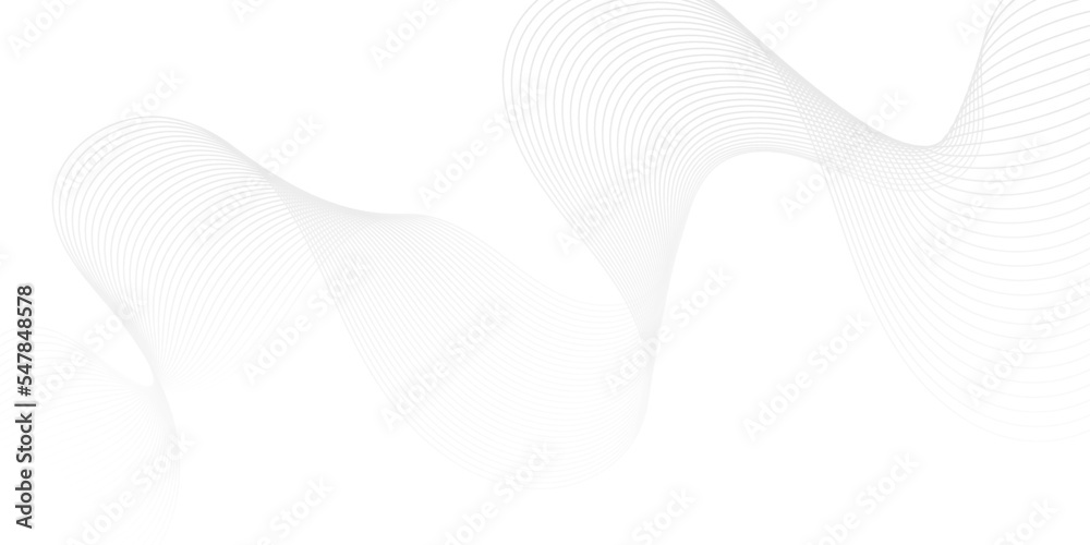 Abstract white paper wave background and abstract gradiant and white wave curve lines banner ...
