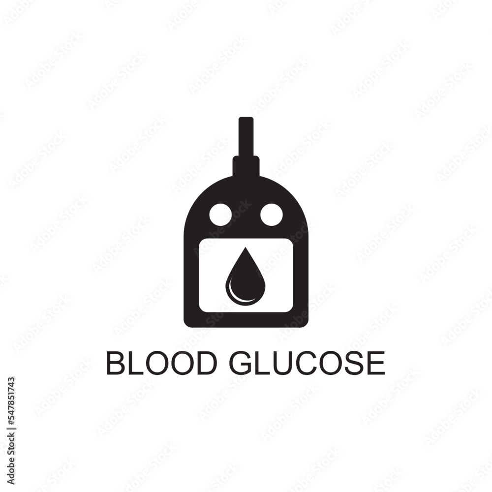 blood glucose icon , medical icon Stock Vector | Adobe Stock