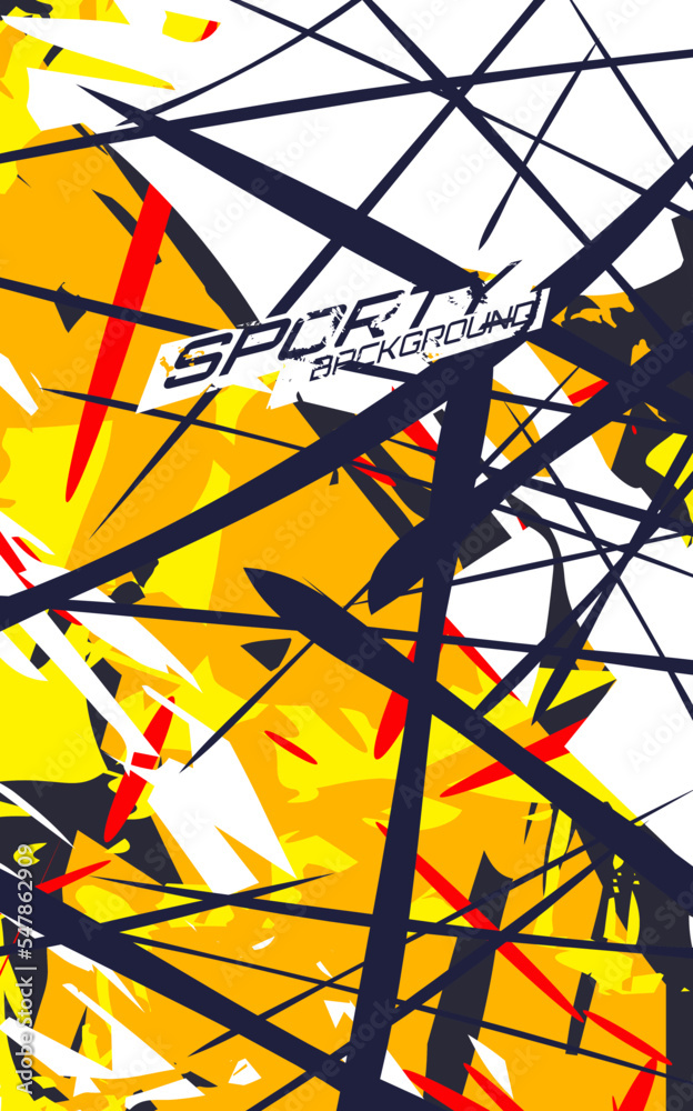 Abstract geometric backgrounds for sports and games. Abstract racing ...