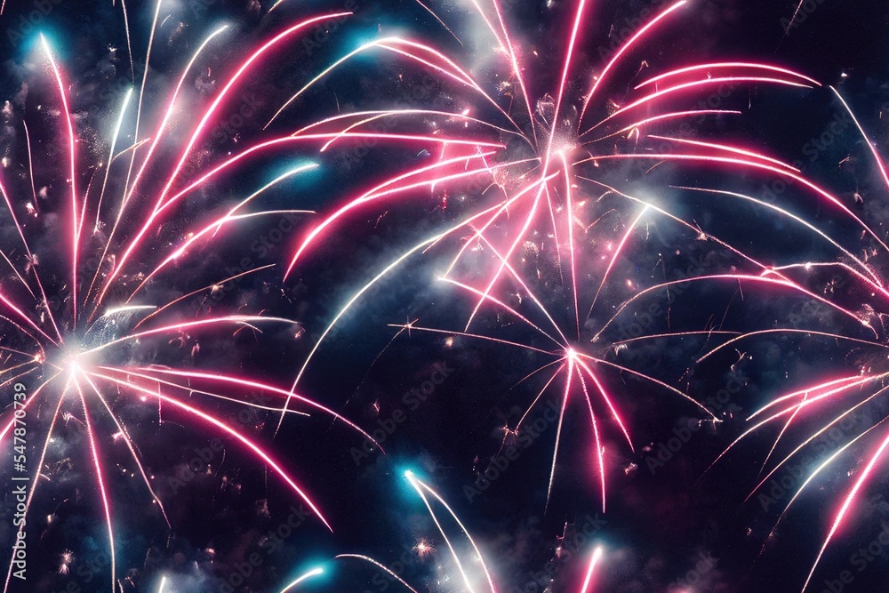 Fireworks in Night Sky Seamless Texture Pattern Tiled Repeatable ...