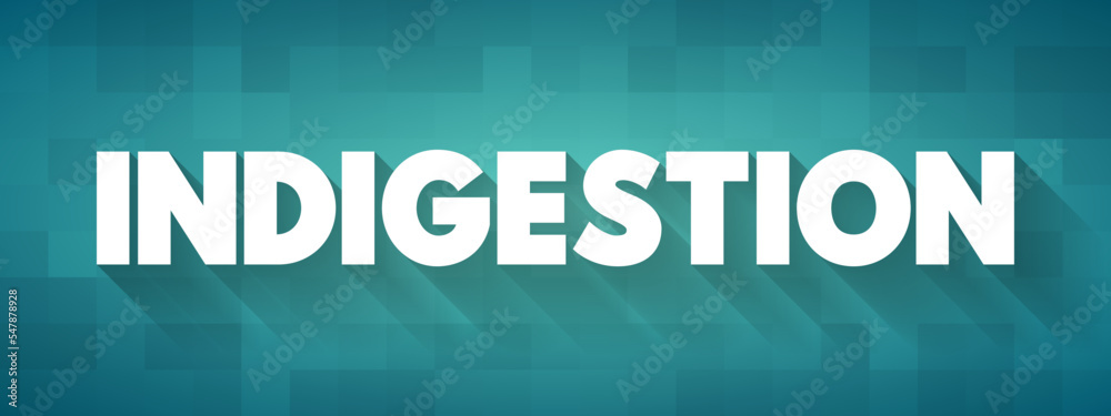 Indigestion is often caused by acid from your stomach irritating your ...