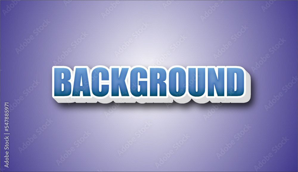 3d text background, background text 3d, Blue and purple 3d text effect ...