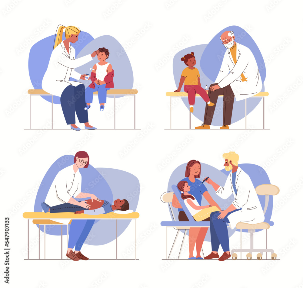 Patients on reception at doctors of narrow specialization and ...