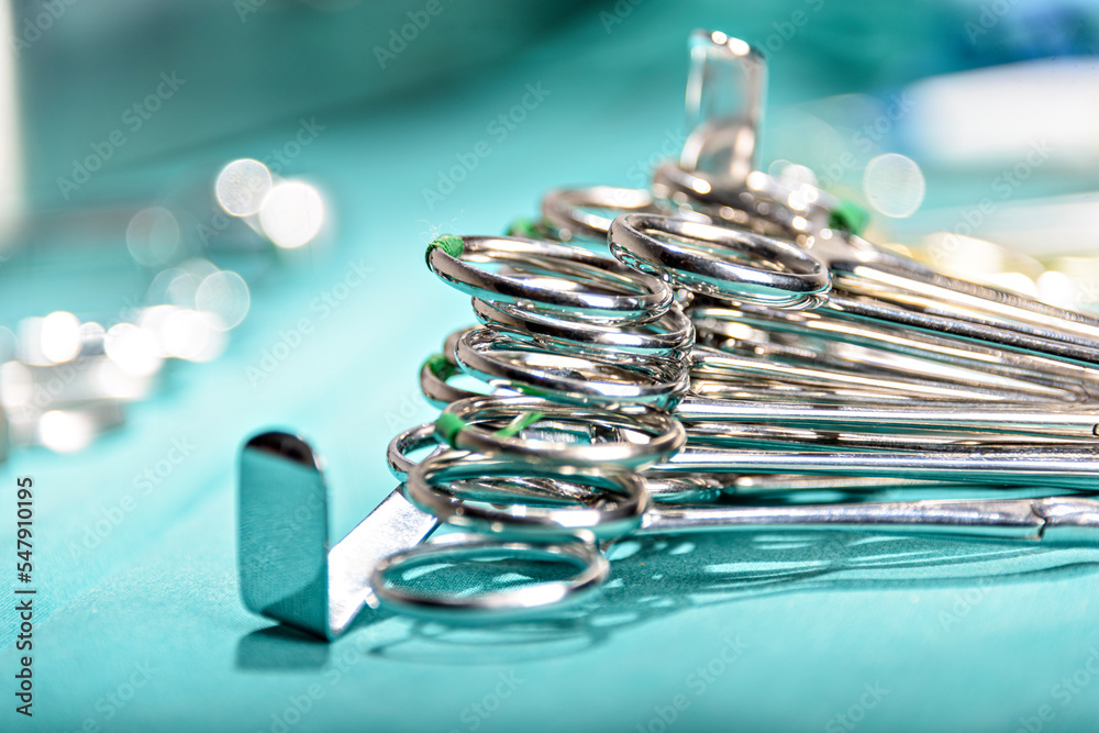 Fotografia Do Stock Prepare For Surgical Instruments During Operation