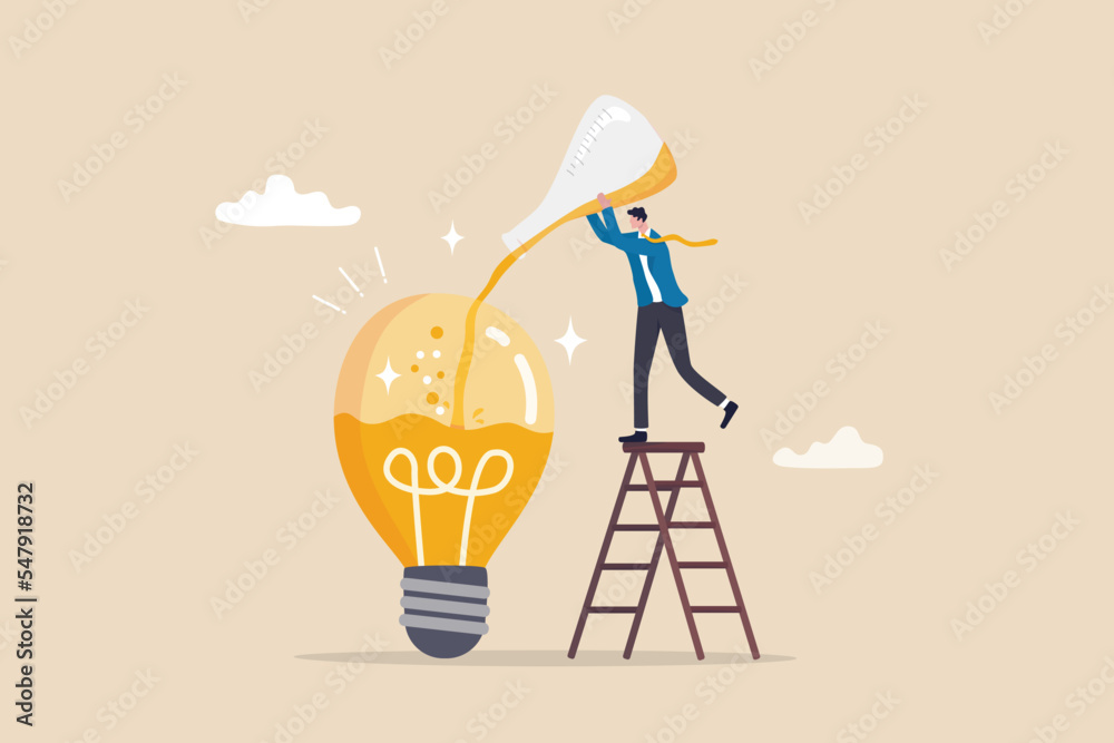 Experimentation, research or test new idea, discover success solution ...