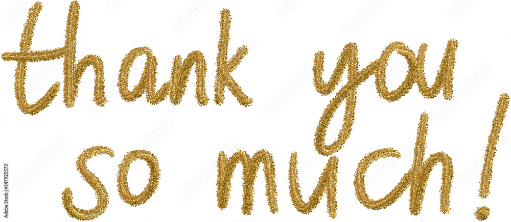 thank you so much! Word, Gold Lettering, Cursive Writing Stock ...