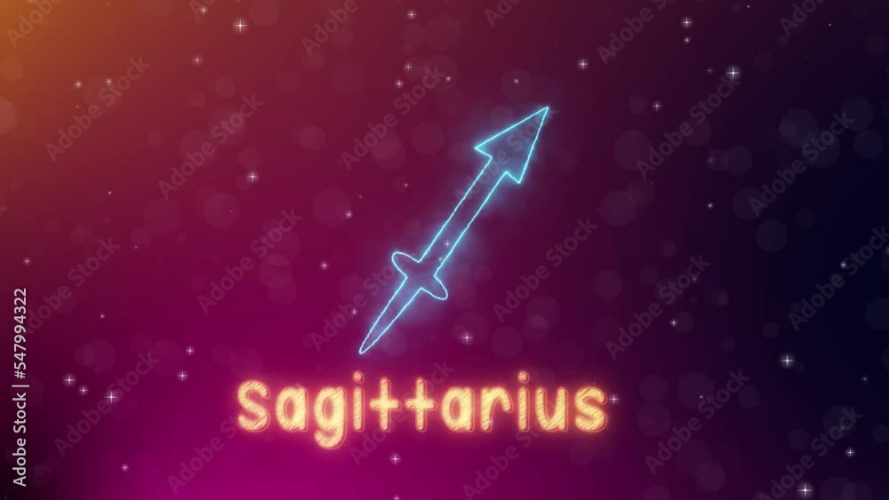The zodiac sign Sagittarius is a constellation of bright stars ...