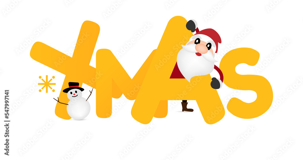 christmas logo design. PNG file Stock Illustration | Adobe Stock