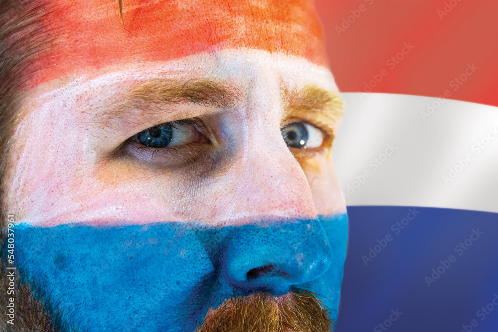 Angry fans of the netherlands football team anxiously watch the game ...