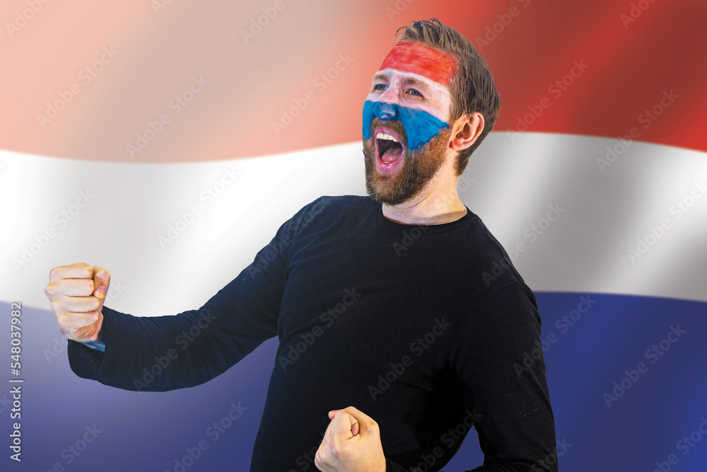 fans of the netherlands football team celebrate winning a match during ...