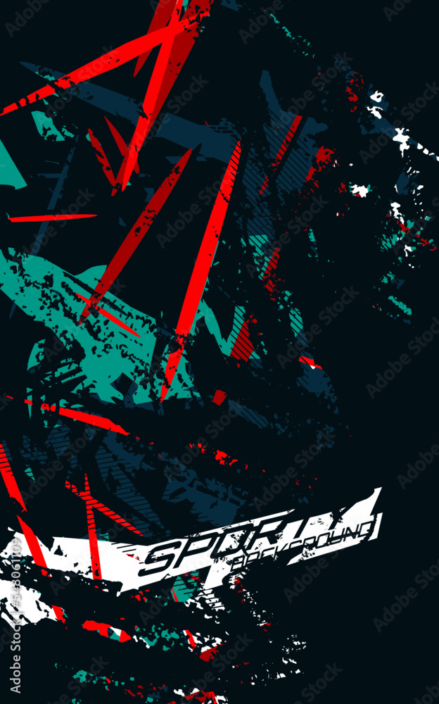 Abstract geometric backgrounds for sports and games. Abstract racing ...