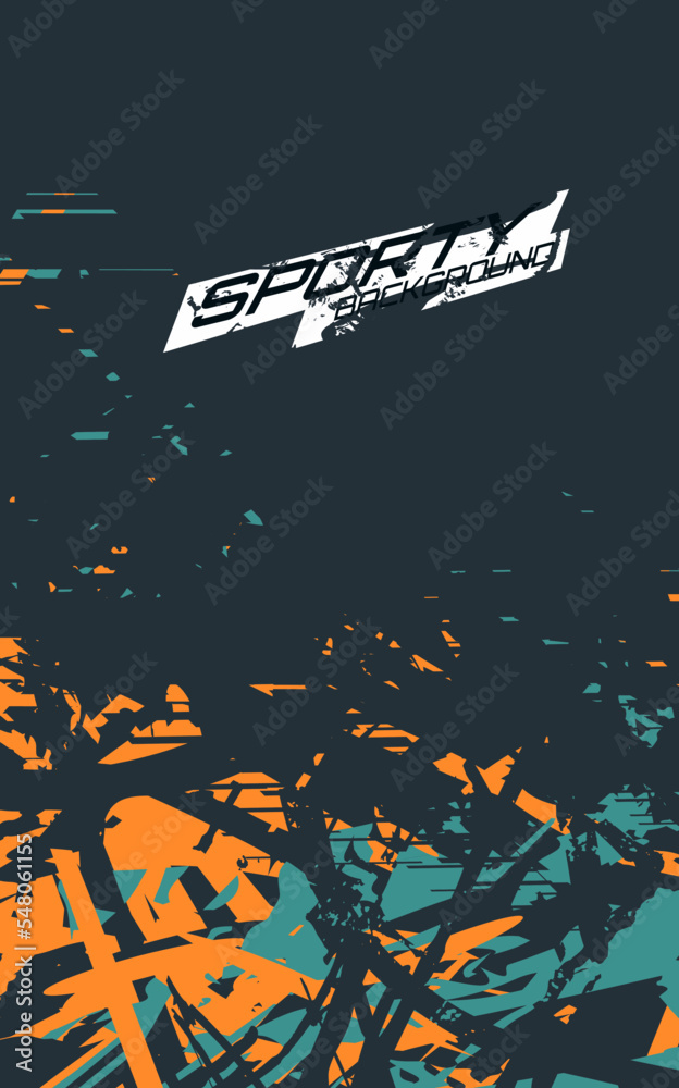 Abstract geometric backgrounds for sports and games. Abstract racing ...