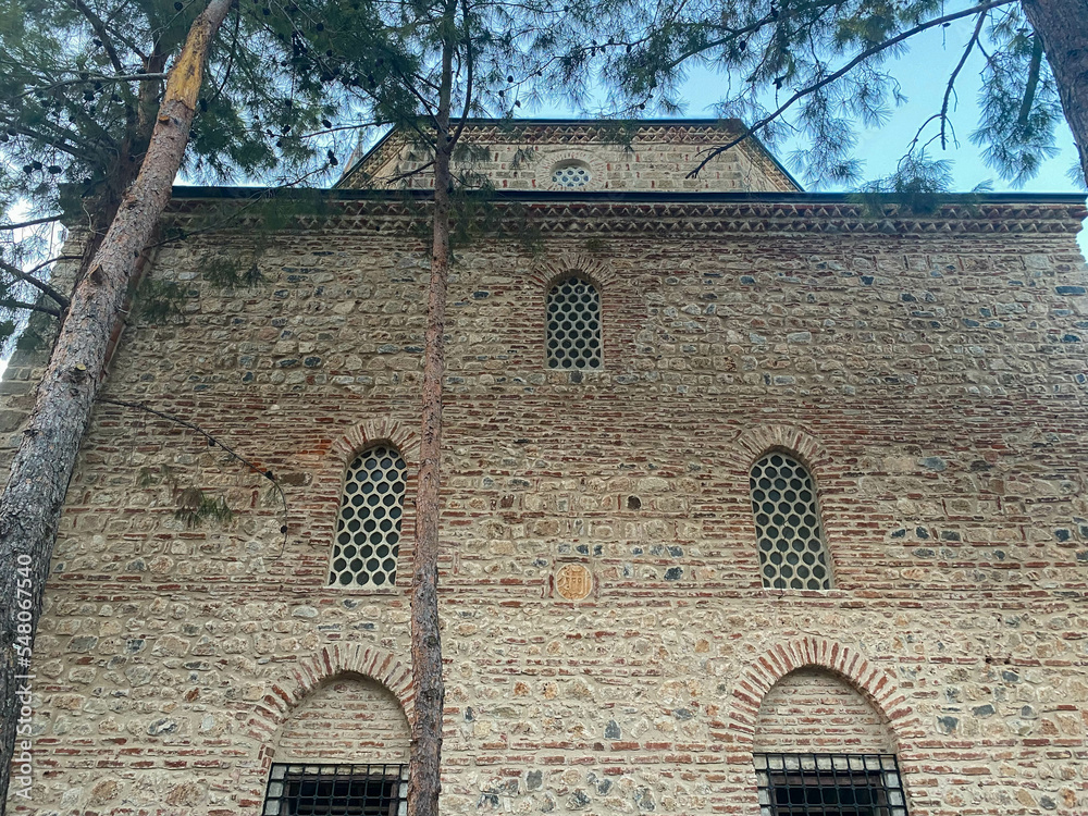 The Islamic mosque is a large Muslim mosque for prayers, an old ancient ...