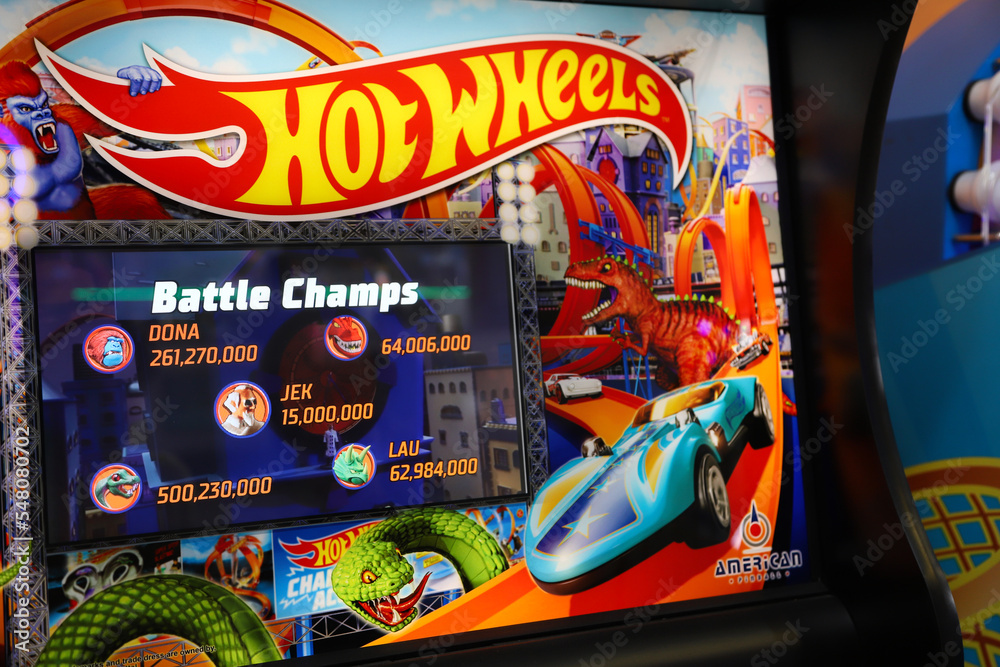 Hot Wheels American Pinball, 2020. Flipper Pinball. Arcade machine ...
