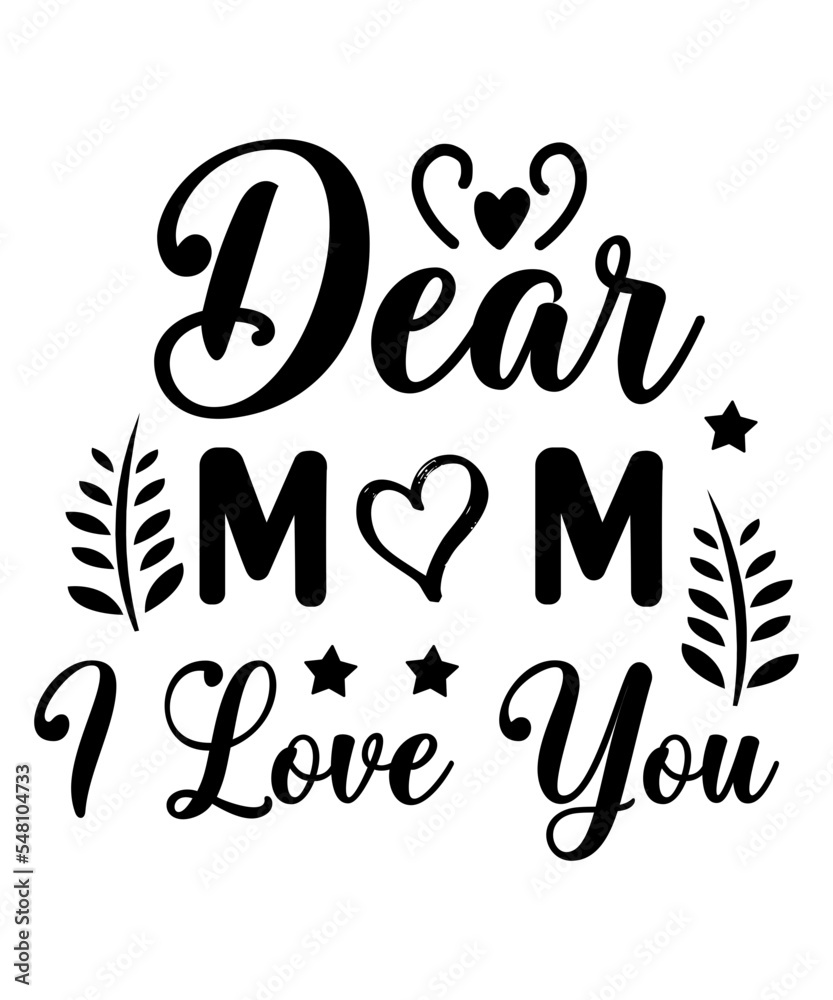 Grafika Wektorowa Stock Mom Svg Mothers Day Svg Mom Life Svg Mama