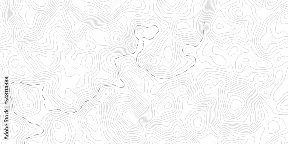 Topographic map. Geographic mountain relief. Abstract lines background ...
