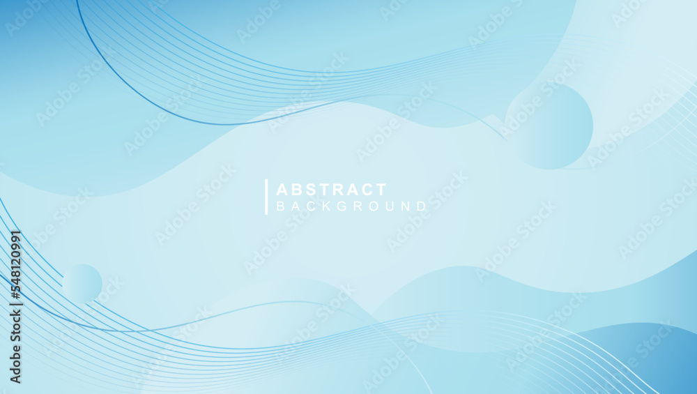 Modern blue abstract background template Stock Vector | Adobe Stock