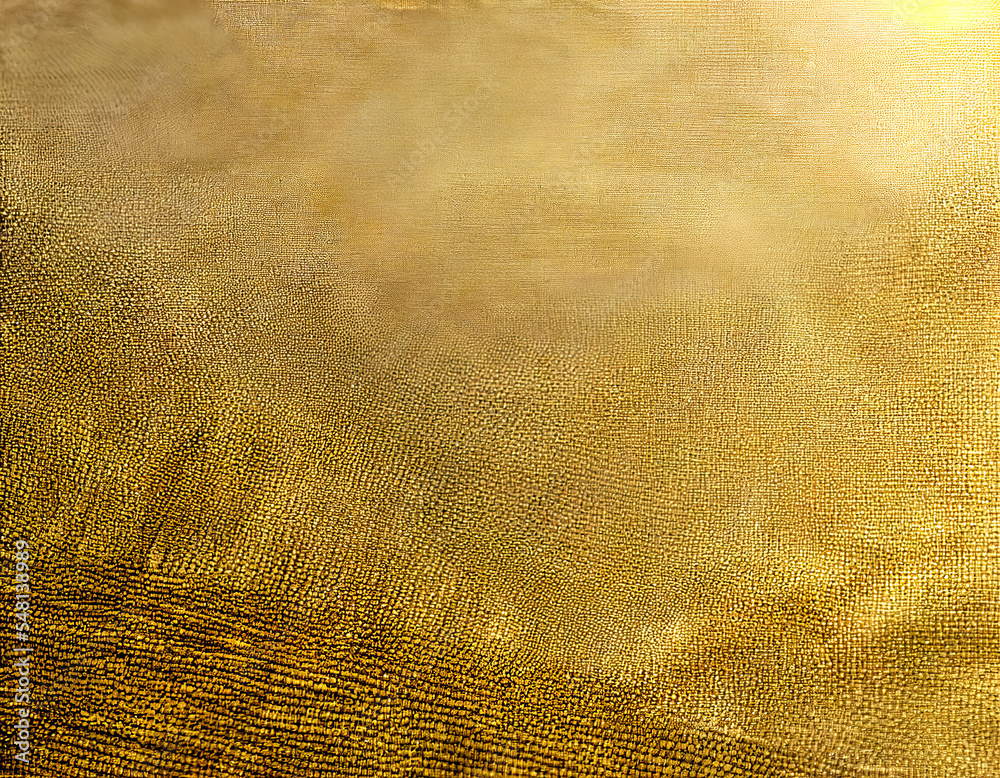 distressed gold background, copy text, text space, lavish golden fabric ...