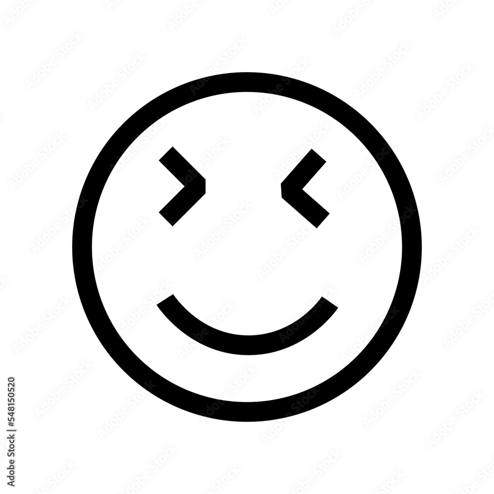 Emojis Smile Emoticon Emot Expression Emoji Stock Vector | Adobe Stock